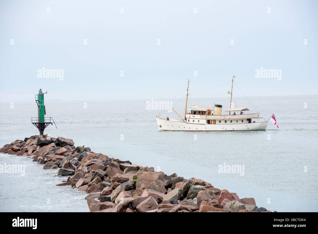 Ramsgate, UK. 21st May, 2025. One of the Dunkirk Little Ships leaves ...