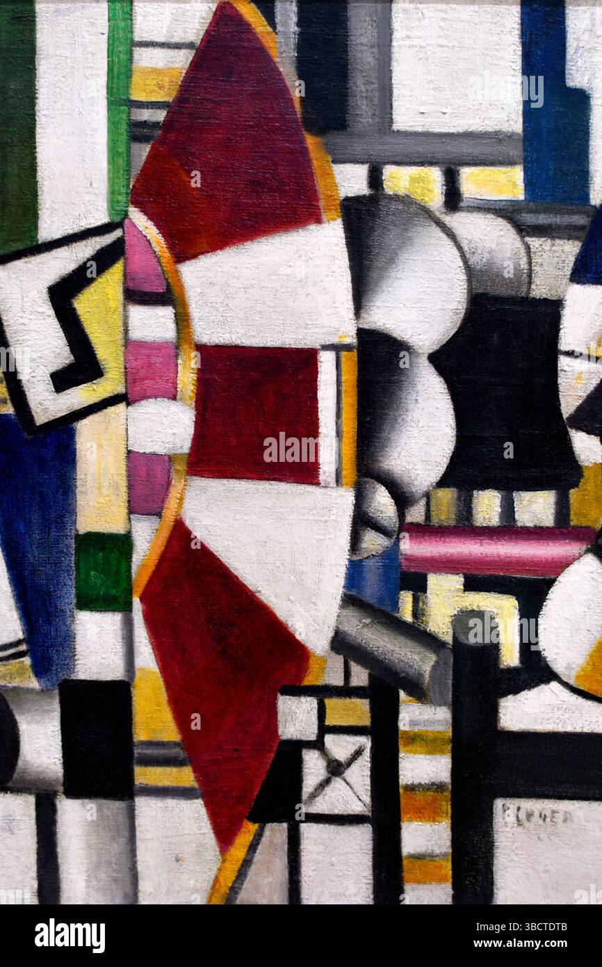 La roue rouge, 1920, Fernand Leger,Georges Pompidou museum Paris France ...
