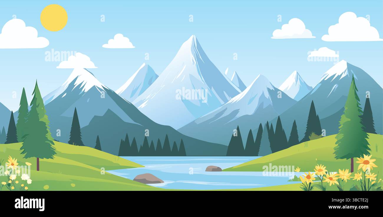 Lakewallpaper hi-res stock photography and images - Alamy