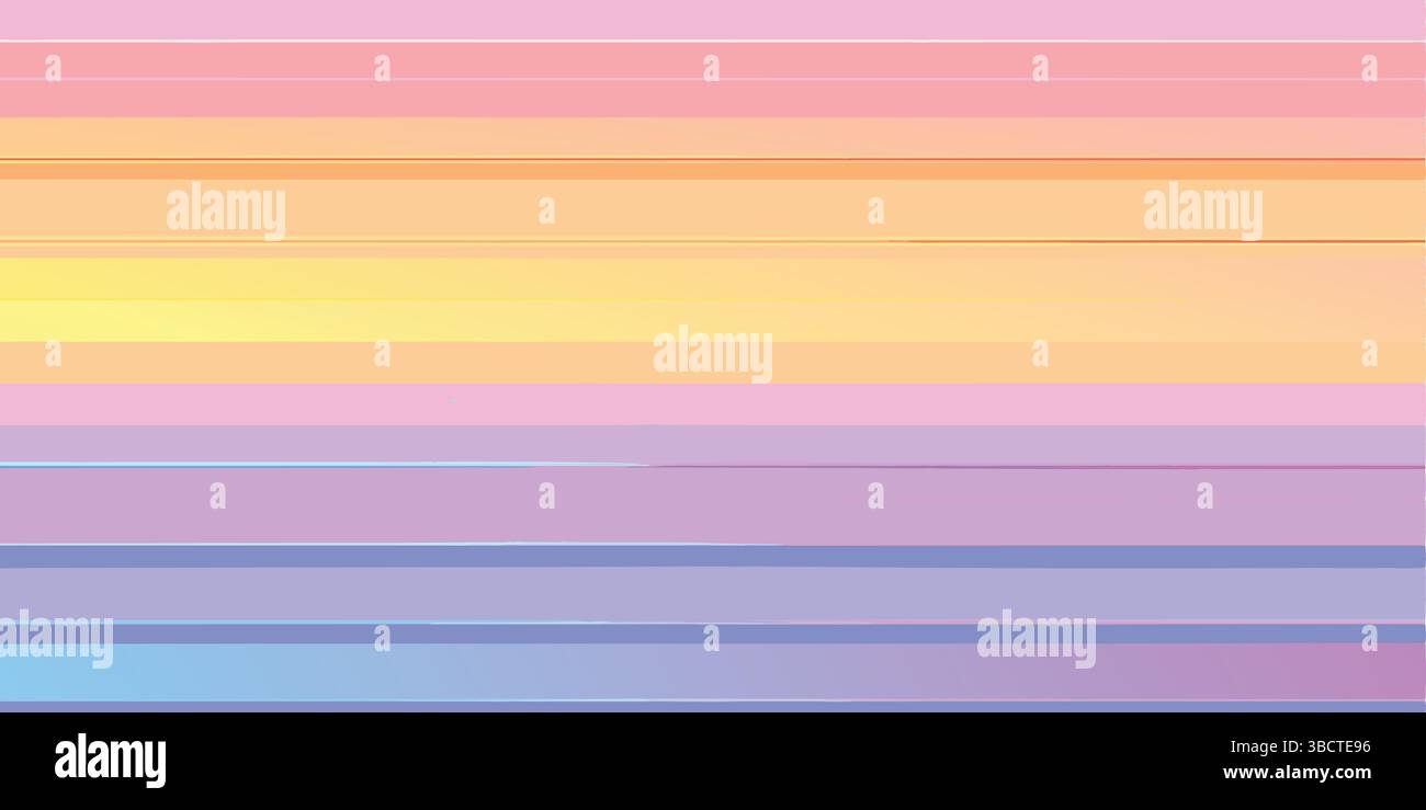 Pastel Rainbow Stripes Soft Color Background Background Stock Vector ...