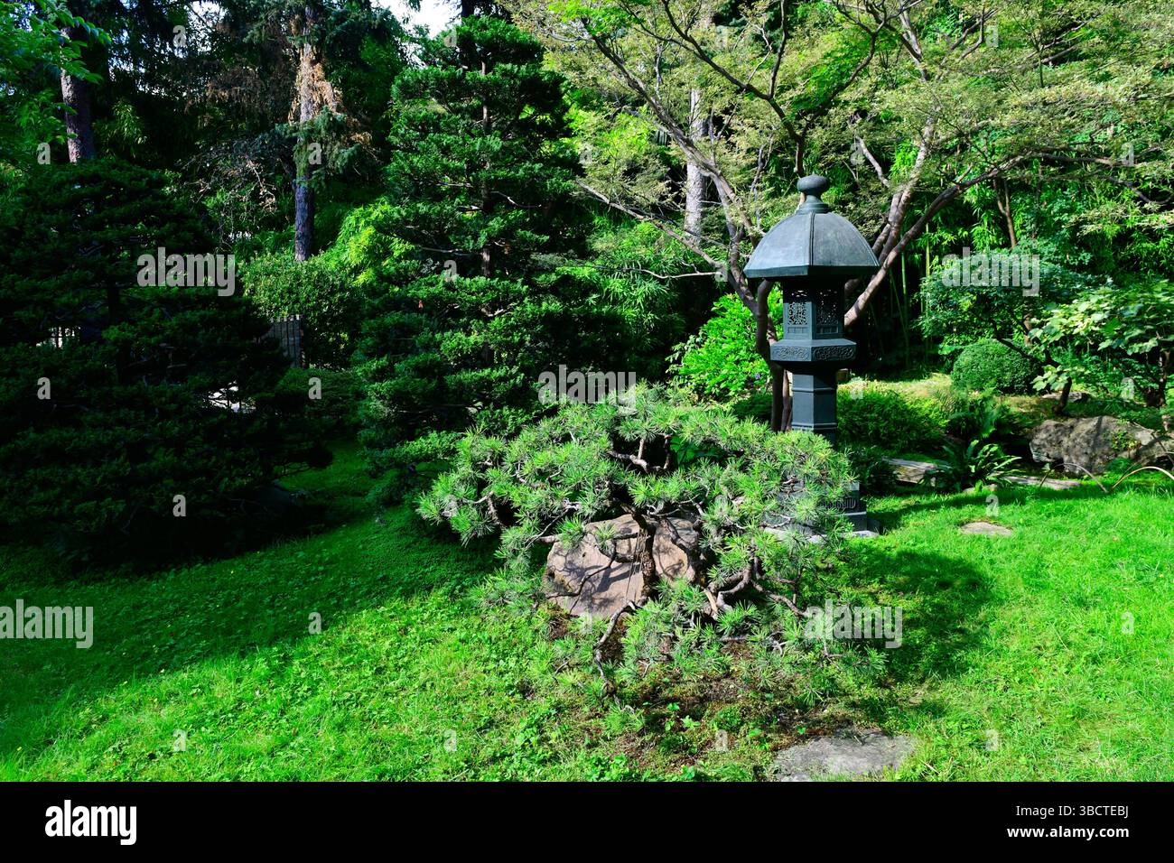 Albert Kahn's gardens at Boulogne Billancourt, France Stock Photo - Alamy
