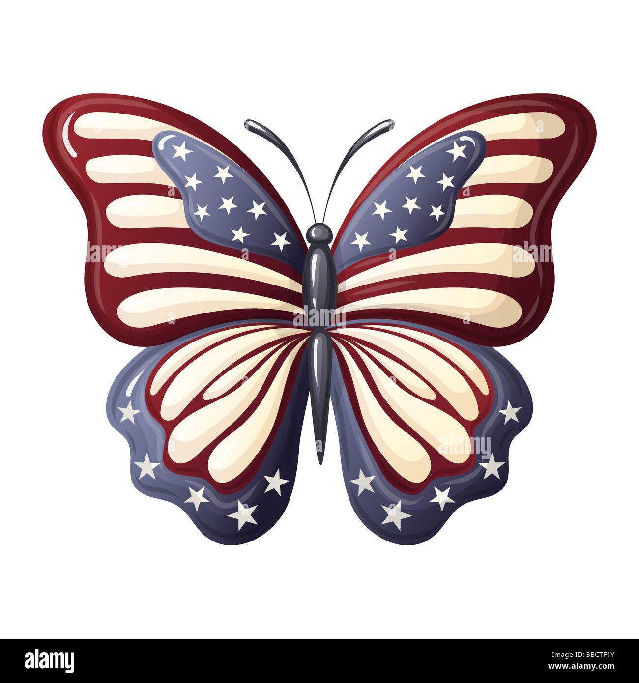 American flag tshirt Stock Vector Images - Alamy