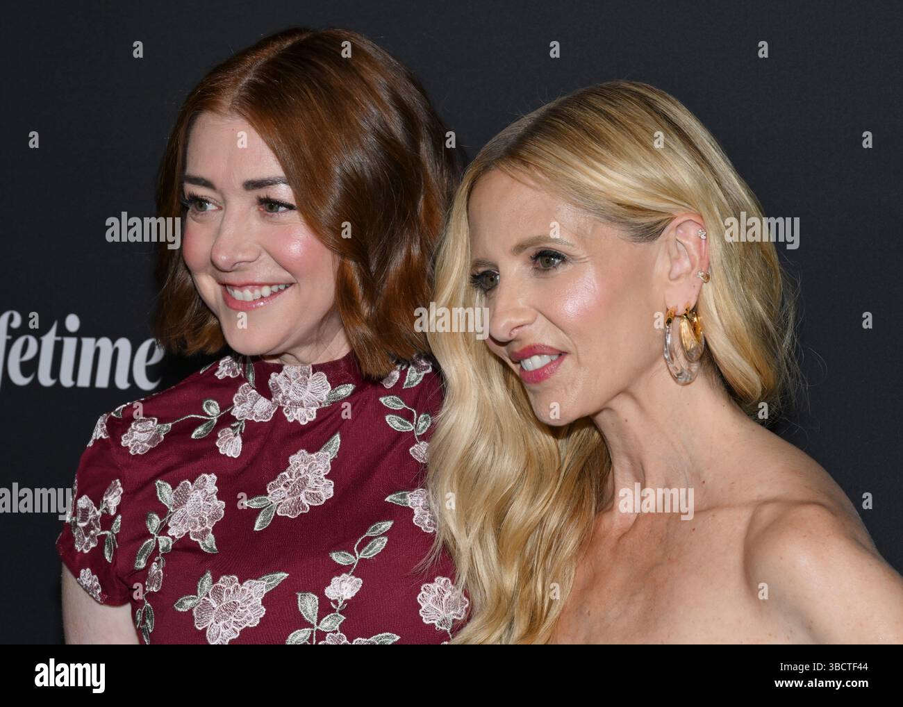 May 20, 2025, Hollywood, California, USA: Alyson Hannigan and Sarah ...