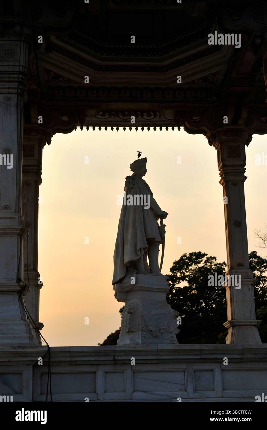 Asie,Inde du Sud,Etat du Karnataka,Mysore,gros plan sur statue du ...