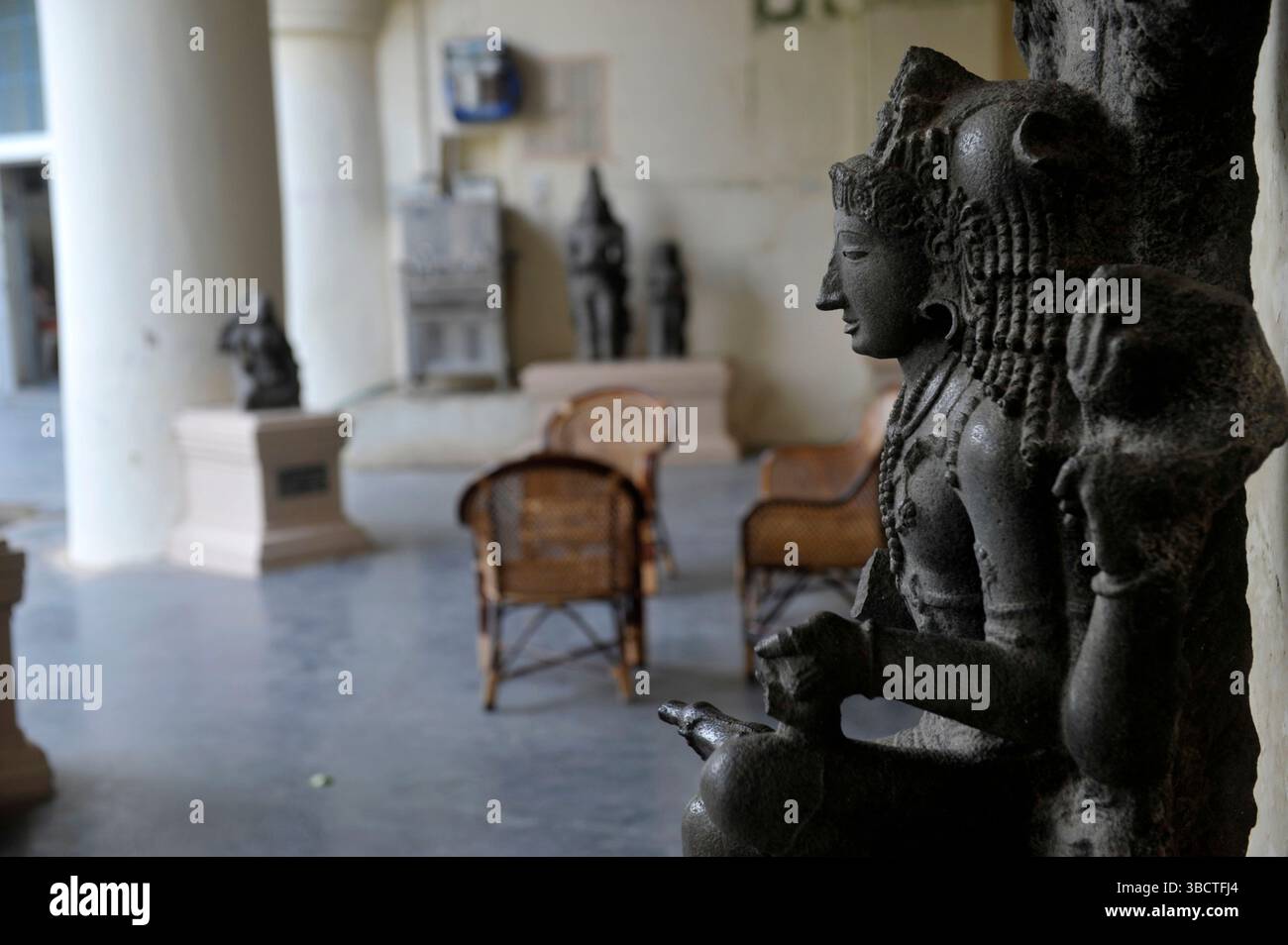 Asie,Inde du Sud,Tamil Nadu,Tanjore,Rajaraja Cholan Museum,le mus e ...