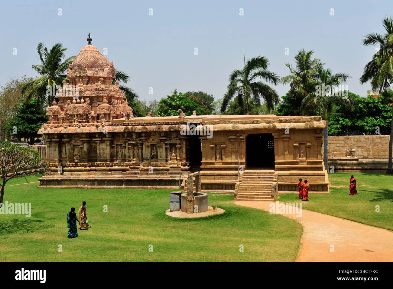 Inde du Sud,Tamil Nadu,environs de Chidambaram,le temple de ...
