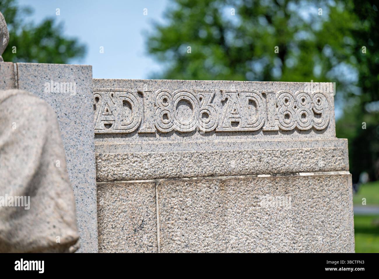 WASHINGTON DC, United States — The John Ericsson Memorial stands in ...