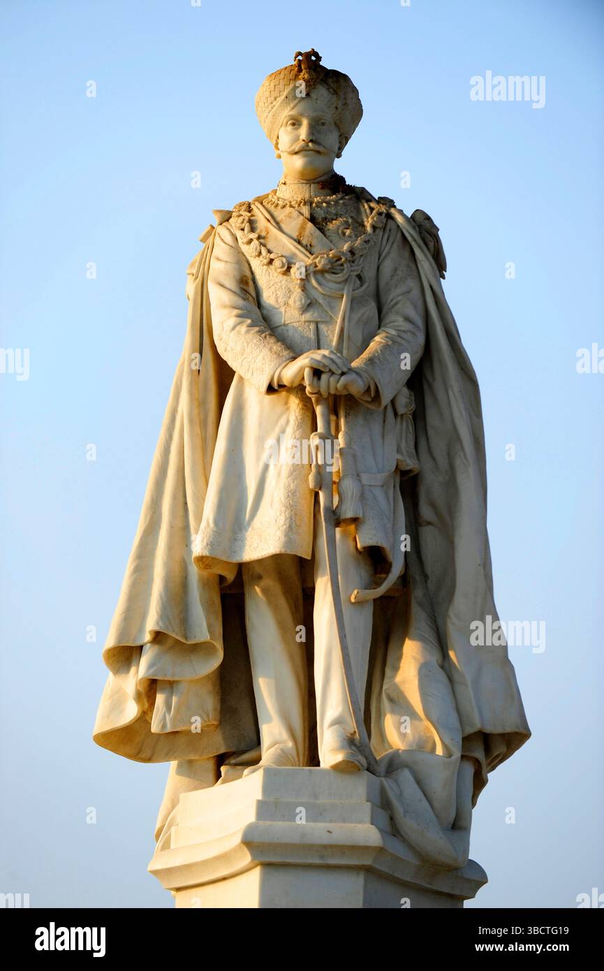 Asie,Inde du Sud,Etat du Karnataka,Mysore,gros plan sur statue du ...