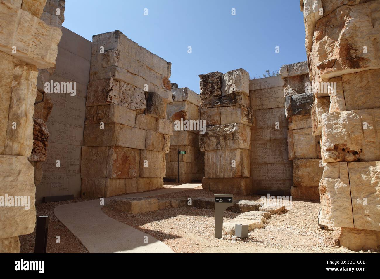 Valley of the Communities whose names are on walls a complex of ...