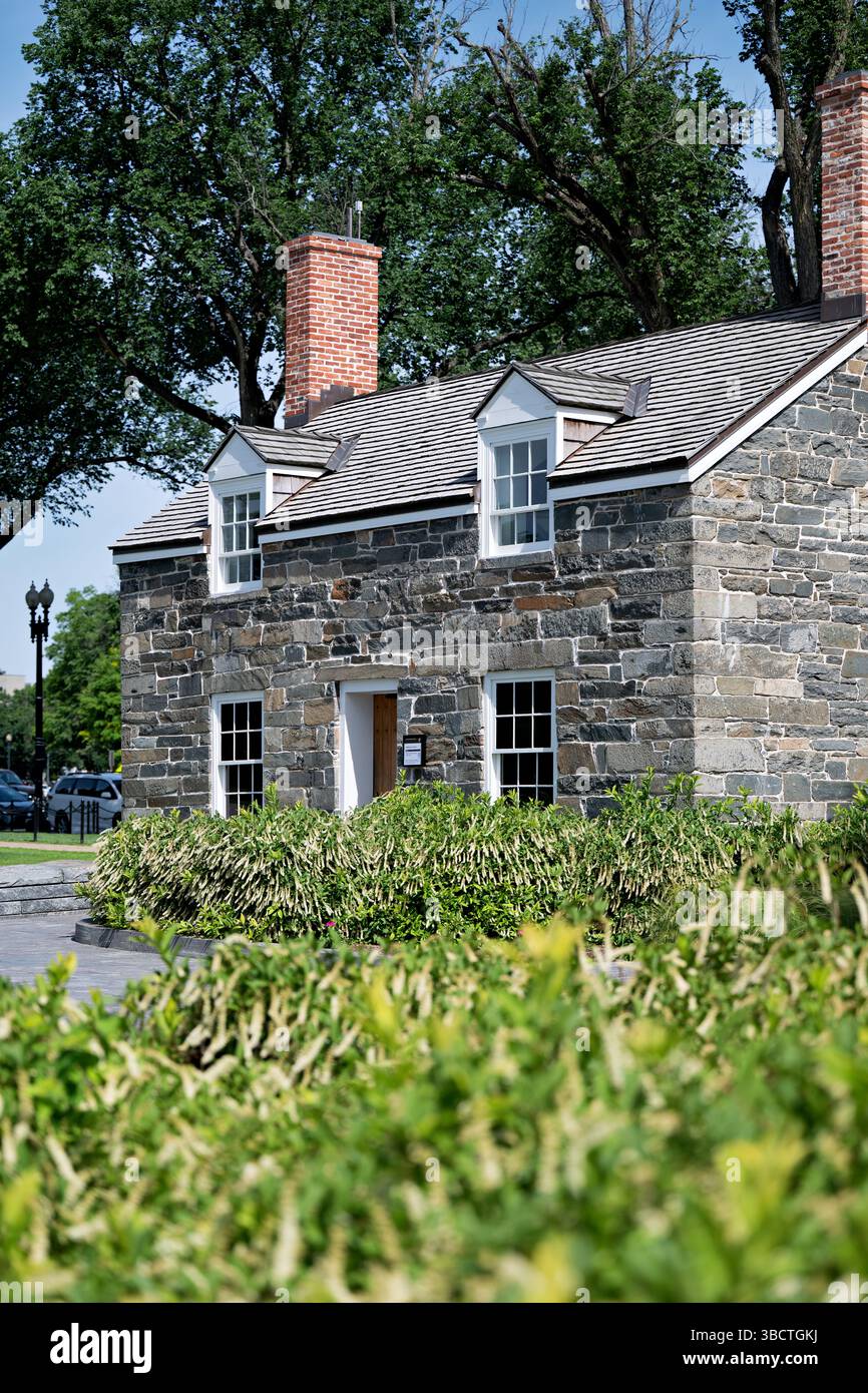 WASHINGTON DC — The Lockkeeper's House stands at the corner of ...