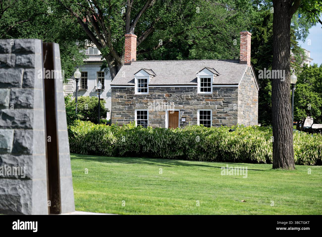 WASHINGTON DC — The Lockkeeper's House stands at the corner of ...