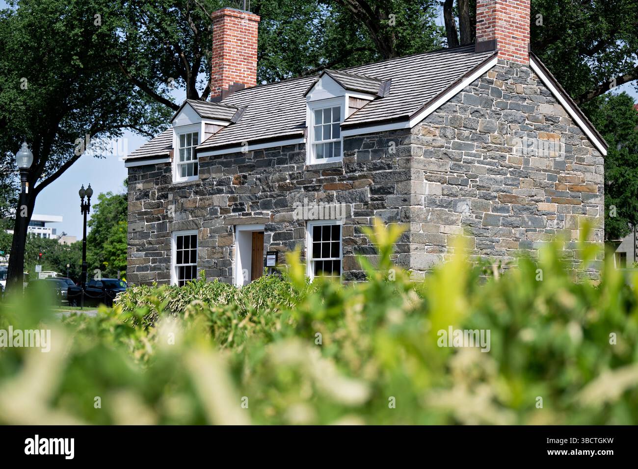 WASHINGTON DC — The Lockkeeper's House stands at the corner of ...