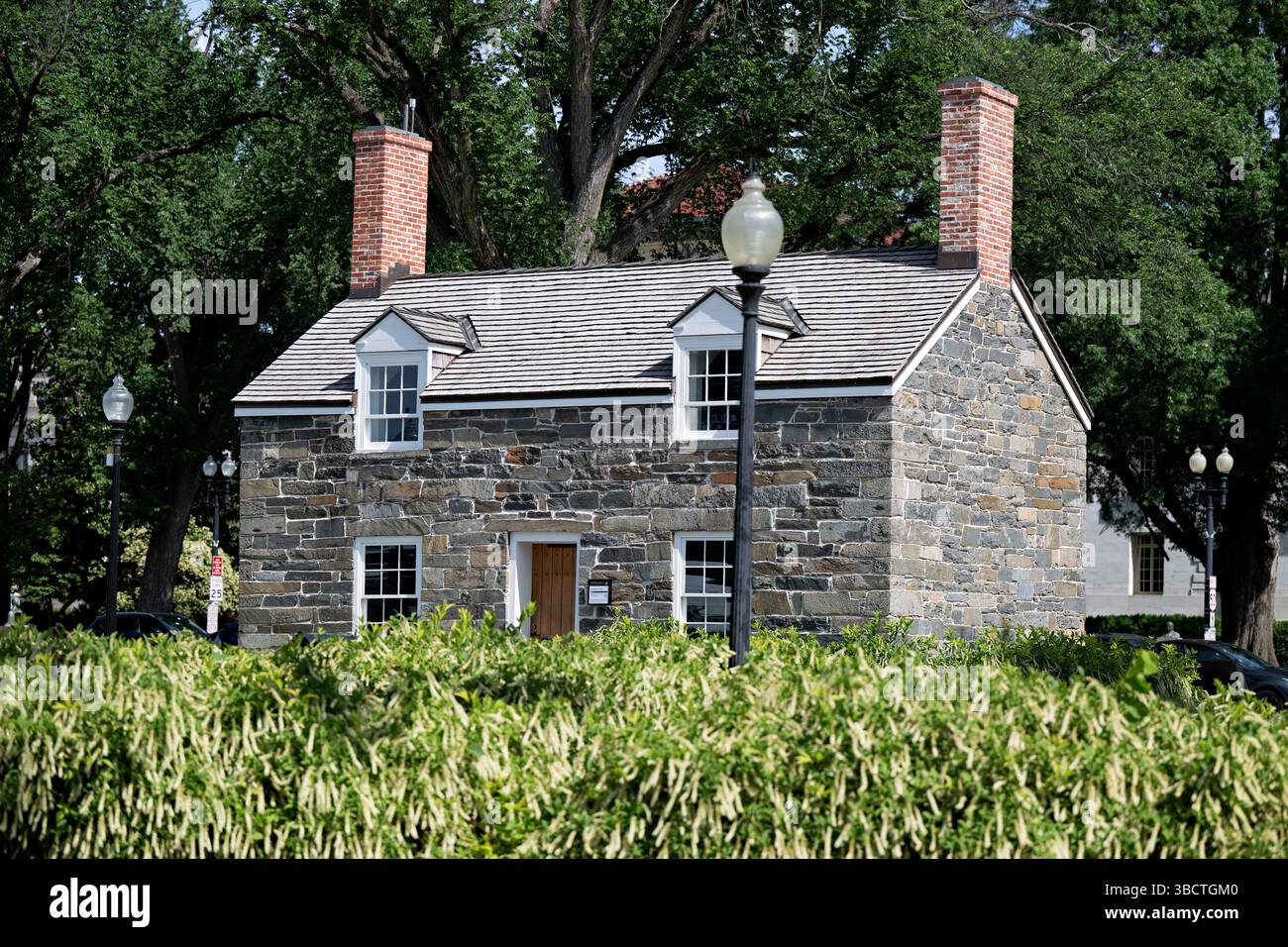 WASHINGTON DC — The Lockkeeper's House stands at the corner of ...