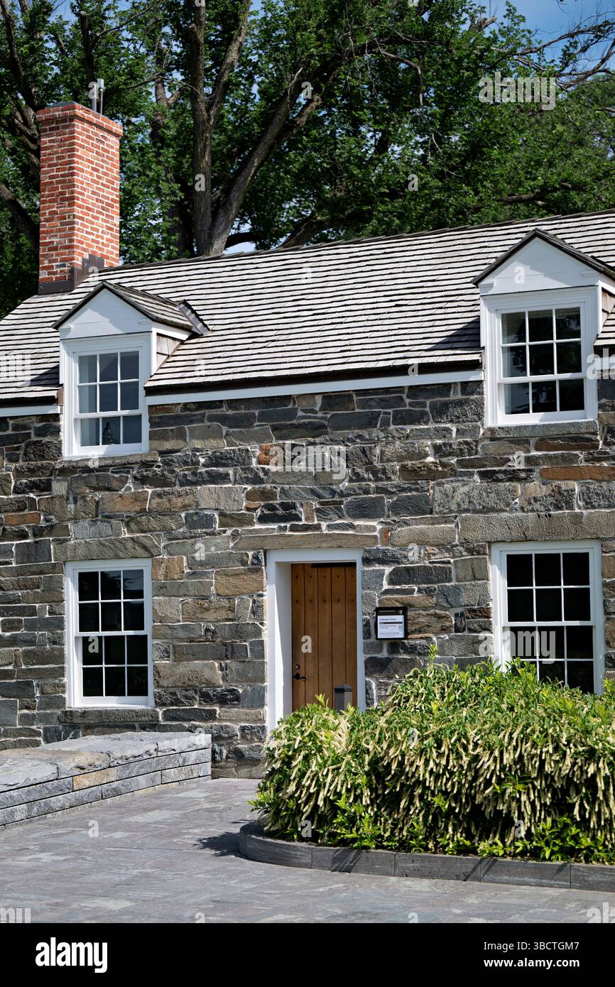 WASHINGTON DC — The Lockkeeper's House stands at the corner of ...