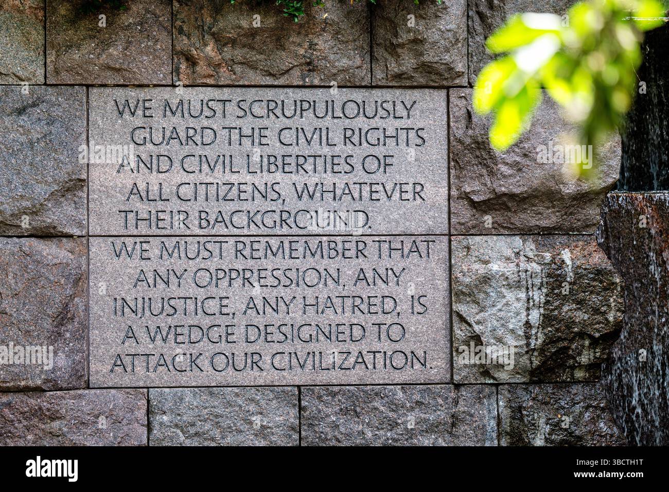 Roosevelt philosophy quotes hi-res stock photography and images - Alamy