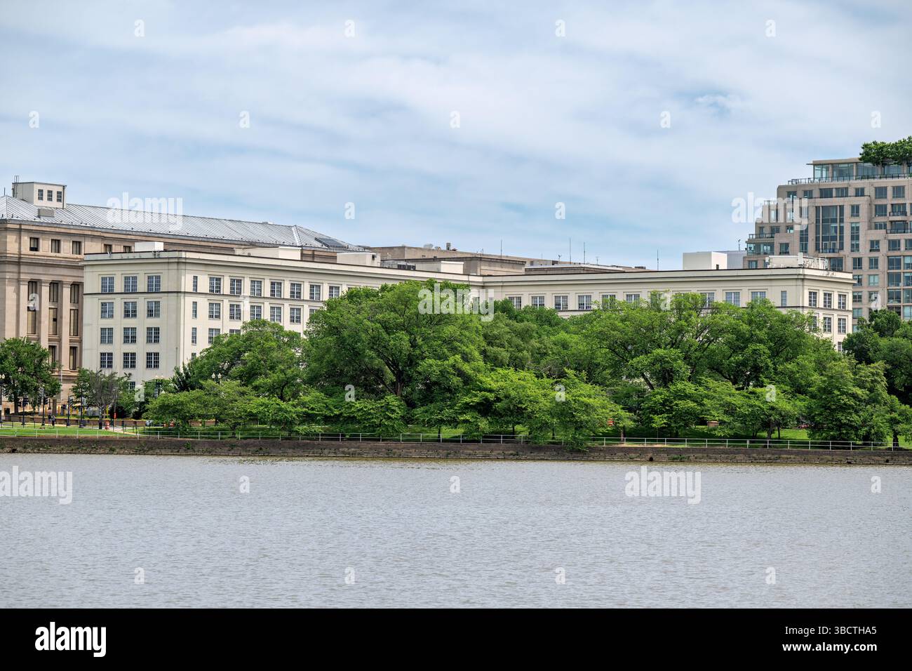 WASHINGTON DC — The Treasury Annex Building stands near the Tidal Basin ...