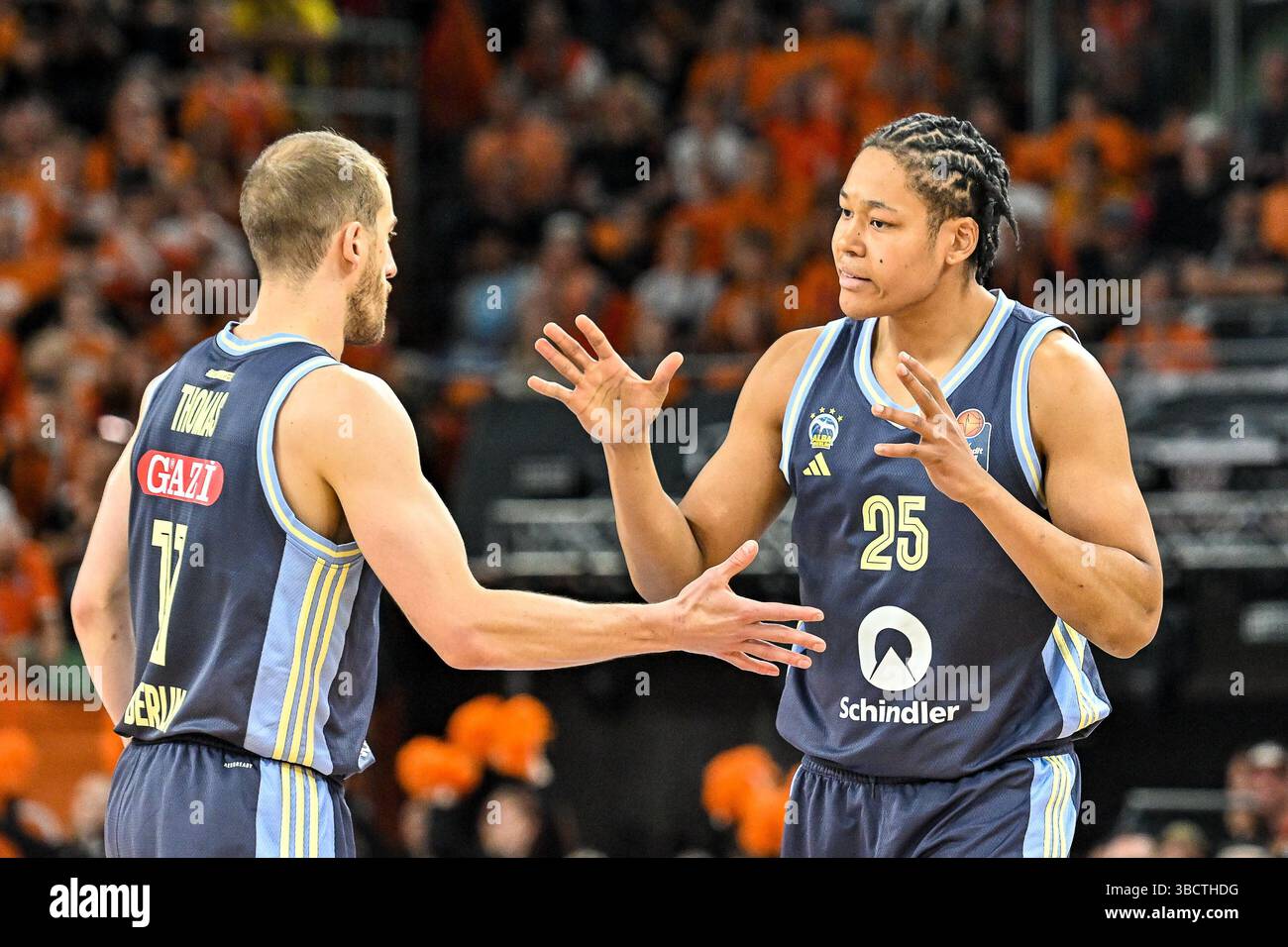 17.05.2025, ratiopharm arena, Neu-Ulm, GER, BBL, Playoffs, ratiopharm ...