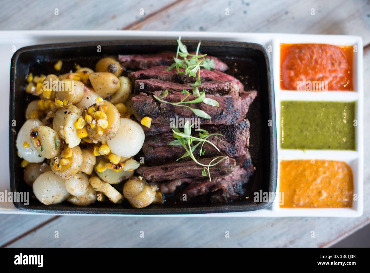 Trio of salsas hi-res stock photography and images - Alamy