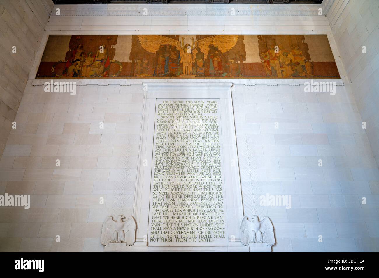 Gettysburg address painting painting hi-res stock photography and ...