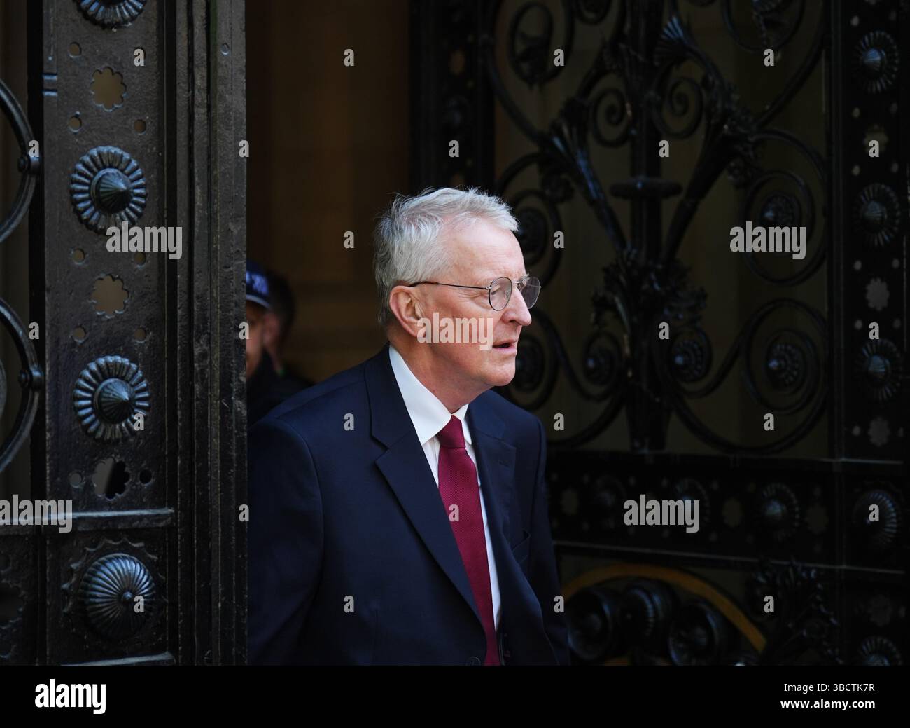Northern Ireland Secretary Hilary Benn arrives in Downing Street ...