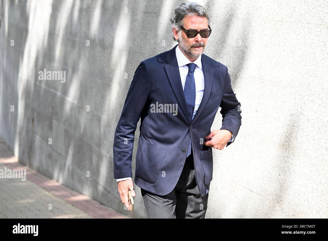 Sebastián Palomo Danko goes to the San Isidro morgue to show his ...