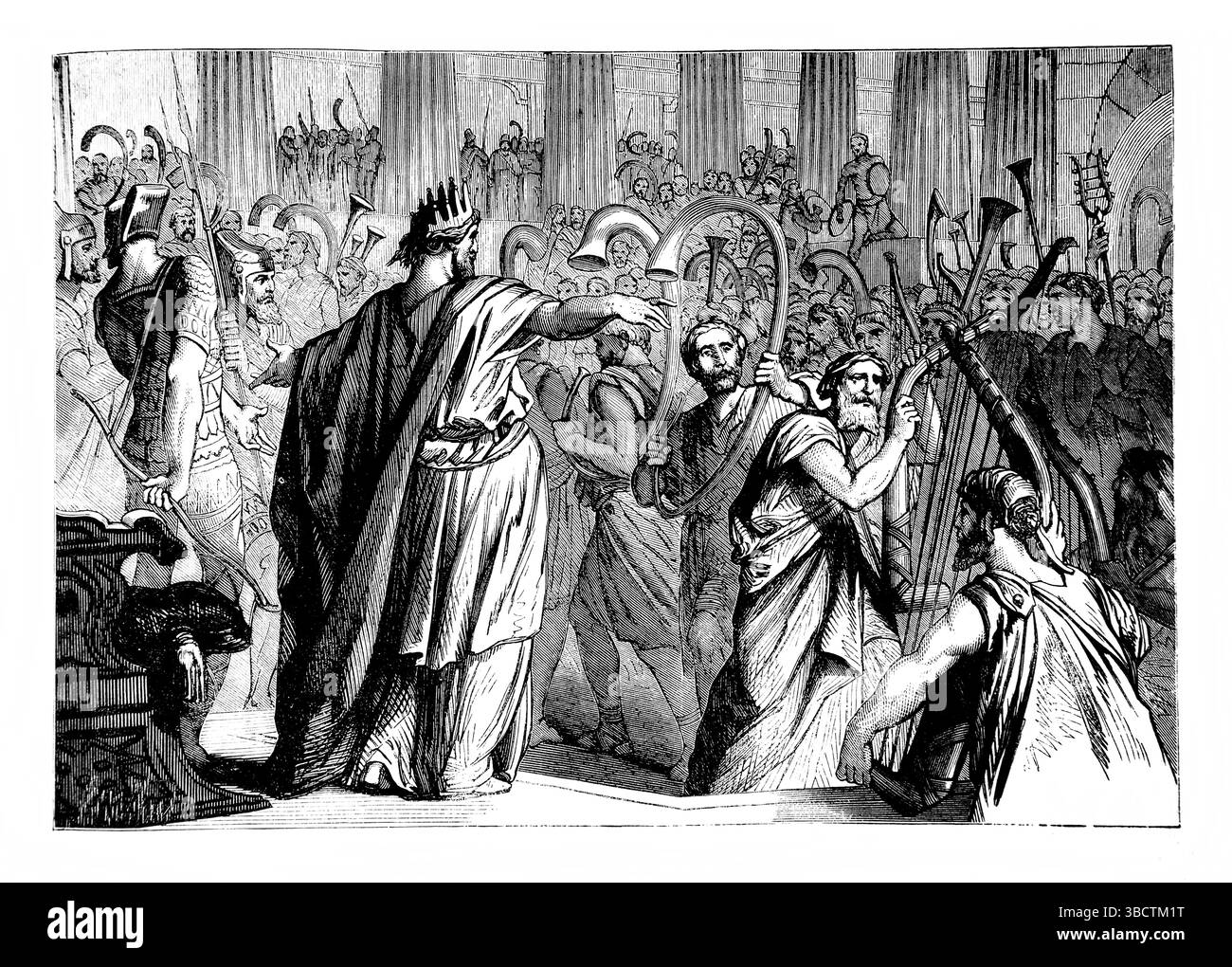 King david and musicians Cut Out Stock Images & Pictures - Alamy