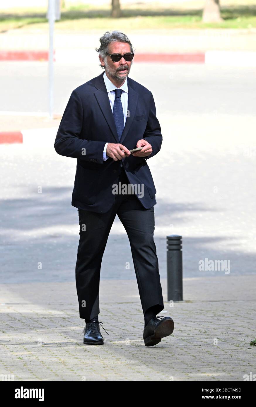 Sebastián Palomo Danko goes to the San Isidro morgue to show his ...