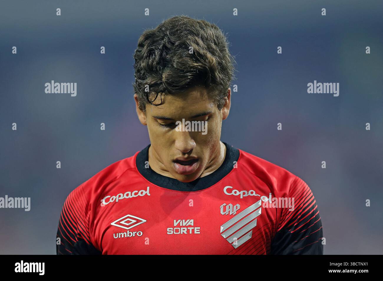 Curitiba, Brazil. 20th May, 2025. Joao Cruz of Athletico during the ...