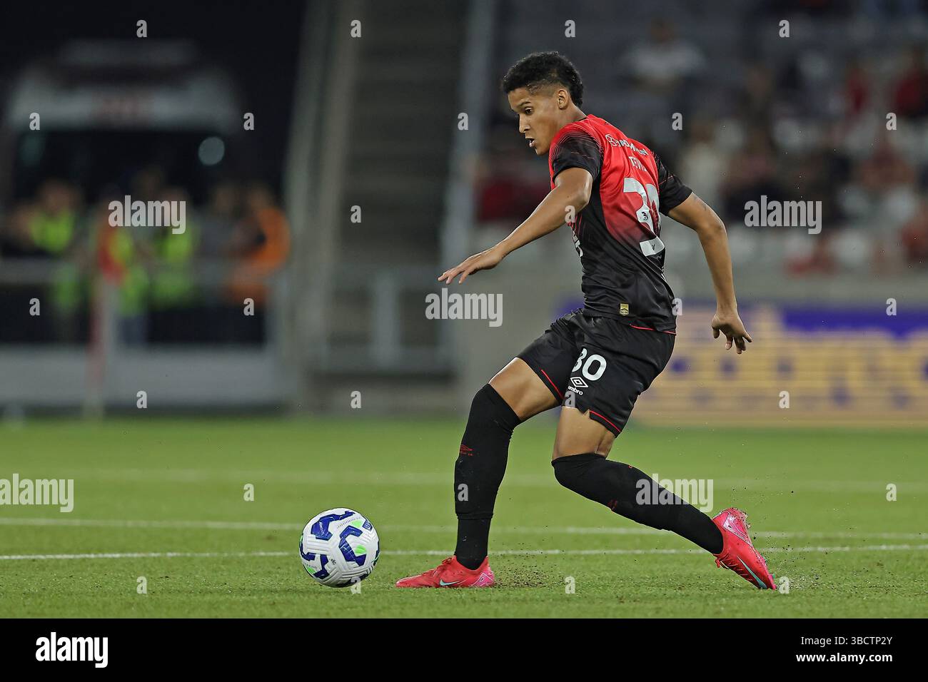 Curitiba, Brazil. 20th May, 2025. Tevis Gabriel of Athletico during the ...