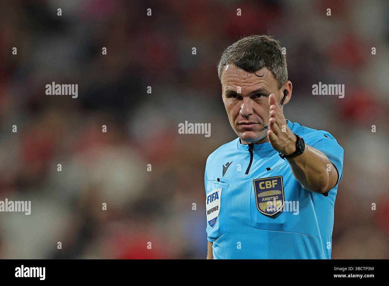 Curitiba, Brazil. 20th May, 2025. FIFA Referee Paulo Cesar Zanovelli da ...