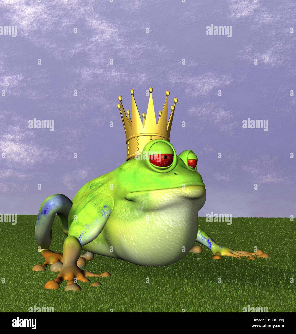 Fairytale the Frog Prince Stock Photo - Alamy