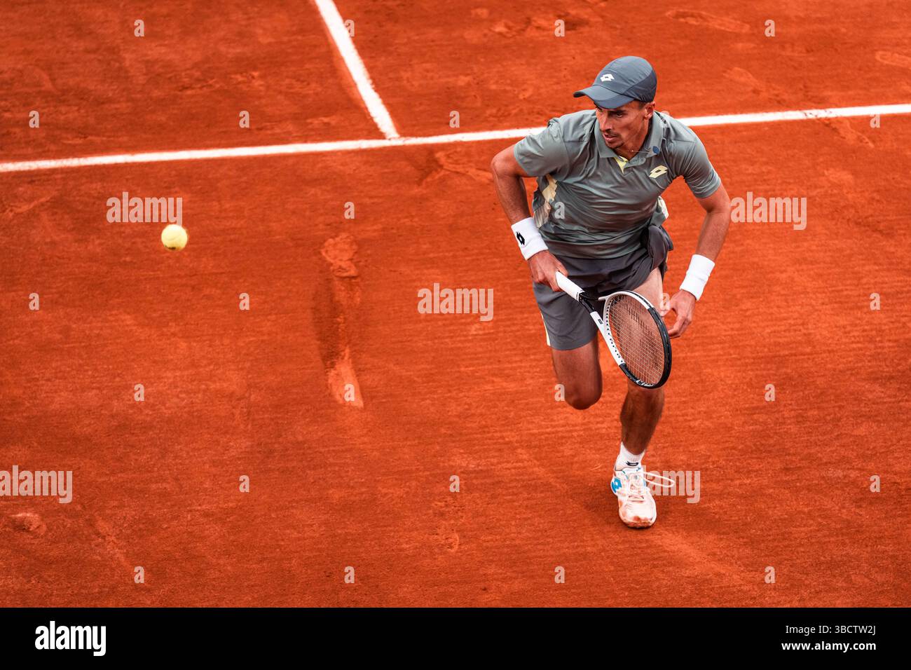 Geoffrey BLANCANEAUX of France during the qualifying of the Roland-Garros 2025, French Open ...