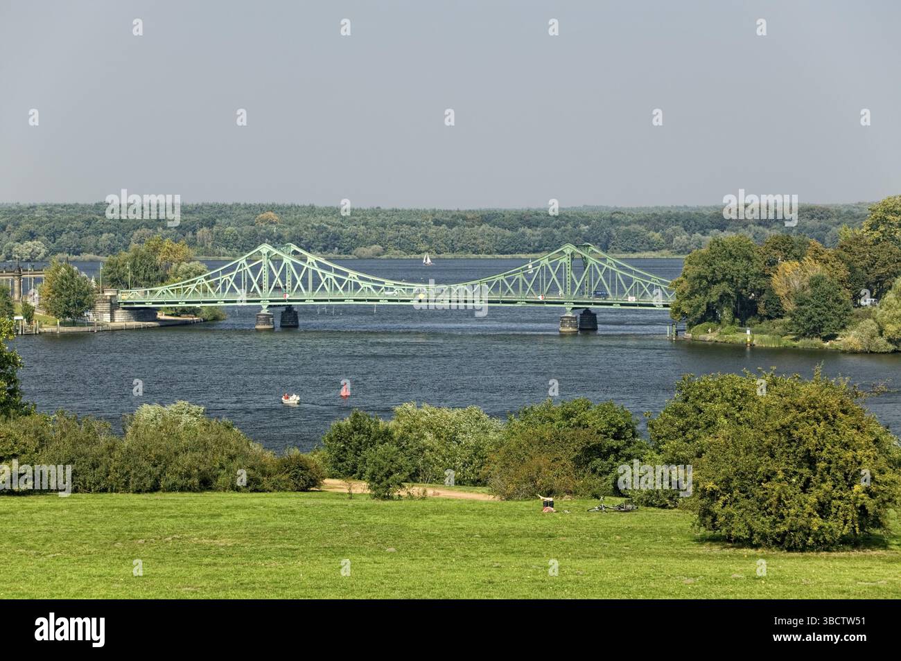 Agentenbruecke Bridge, Glienick Bridge, Potsdam, Brandenburg, Germany ...