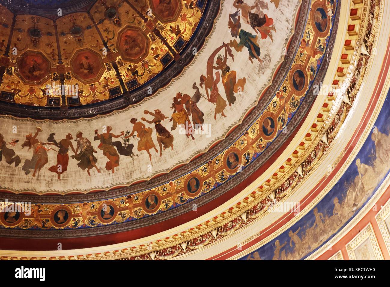 The Echo Hall (also called Pompeian Room, Rotonda of the Mezzogiorno ...