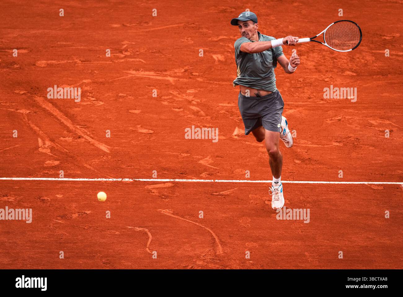 Geoffrey BLANCANEAUX of France during the qualifying of the Roland-Garros 2025, French Open ...