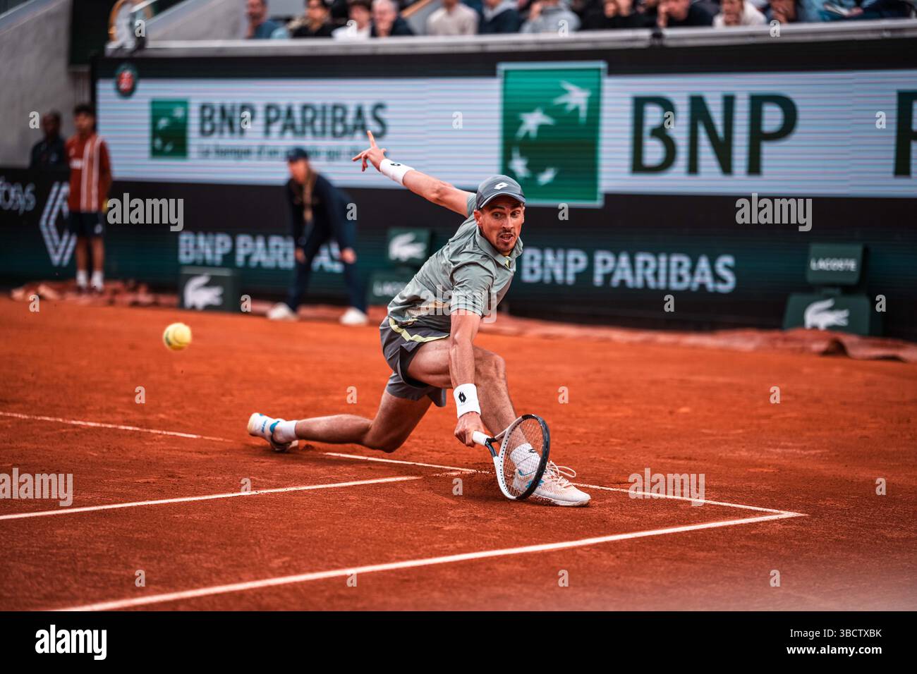 Geoffrey BLANCANEAUX of France during the qualifying of the Roland-Garros 2025, French Open ...