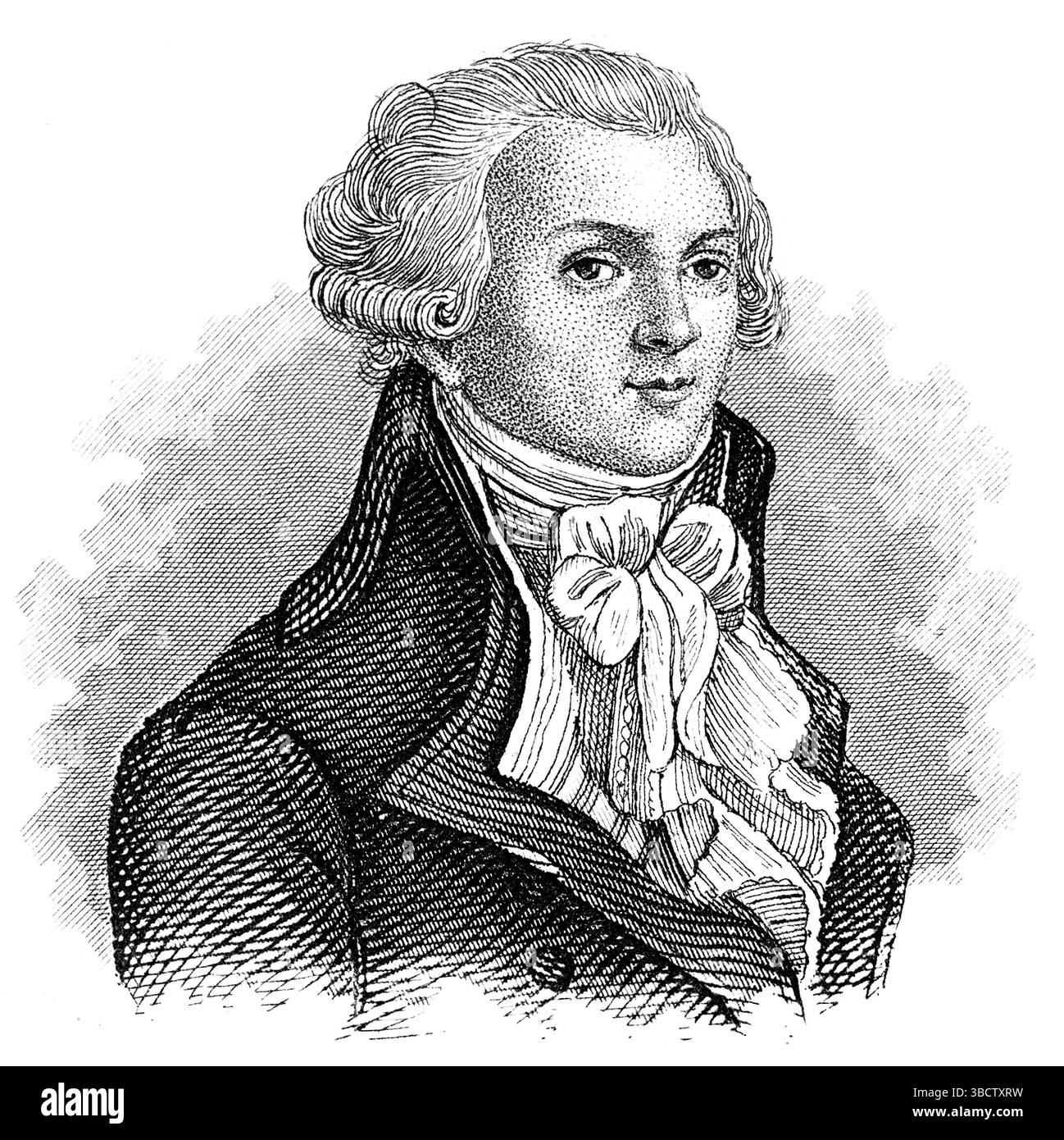 Maximilien de Robespierre, 1758 - 1794, lawyer and politician, Jacobin ...
