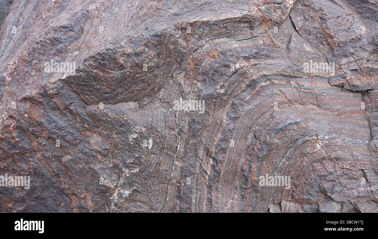 Background of a stone surface in geological natural patterns Stock ...