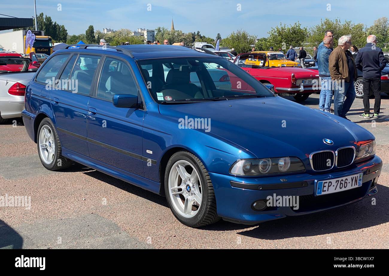 Luxury sport blue car hi-res stock photography and images - Alamy
