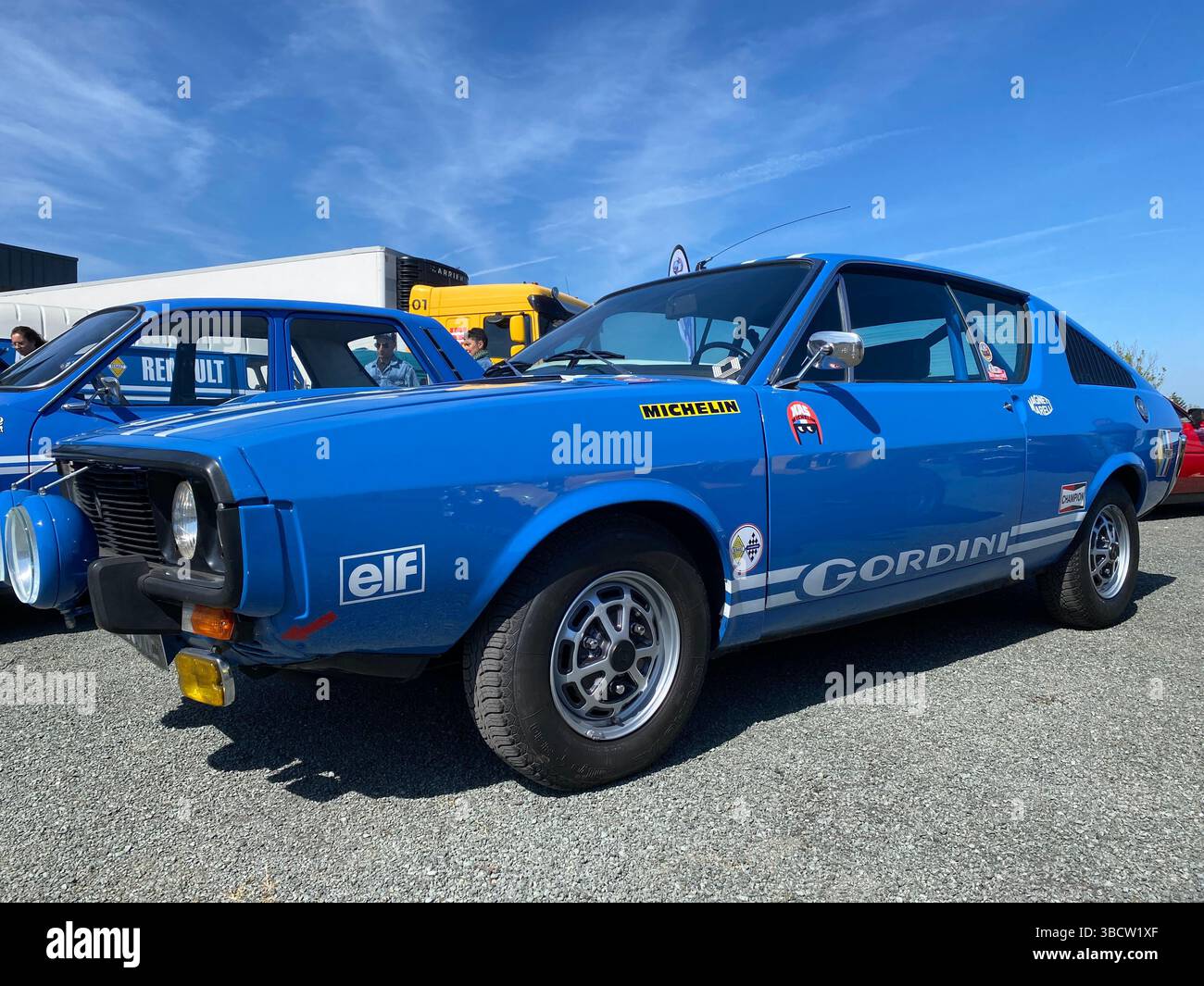Renault Gordini racing team cars Stock Photo - Alamy
