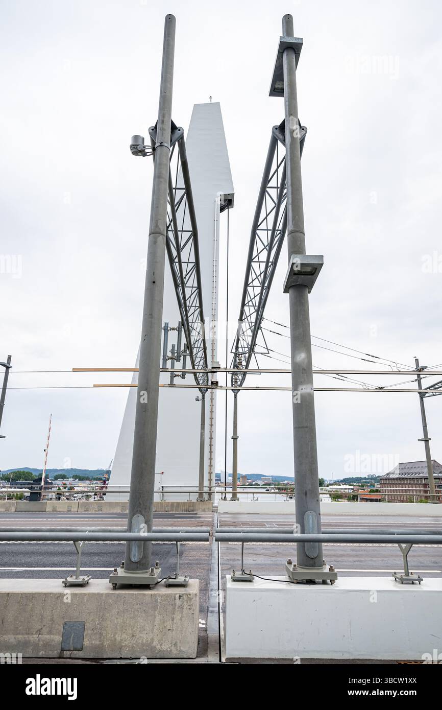 Hisingsbron Bridge - Fredrikshamn Gothenburg, Göta älv (Gota River ...
