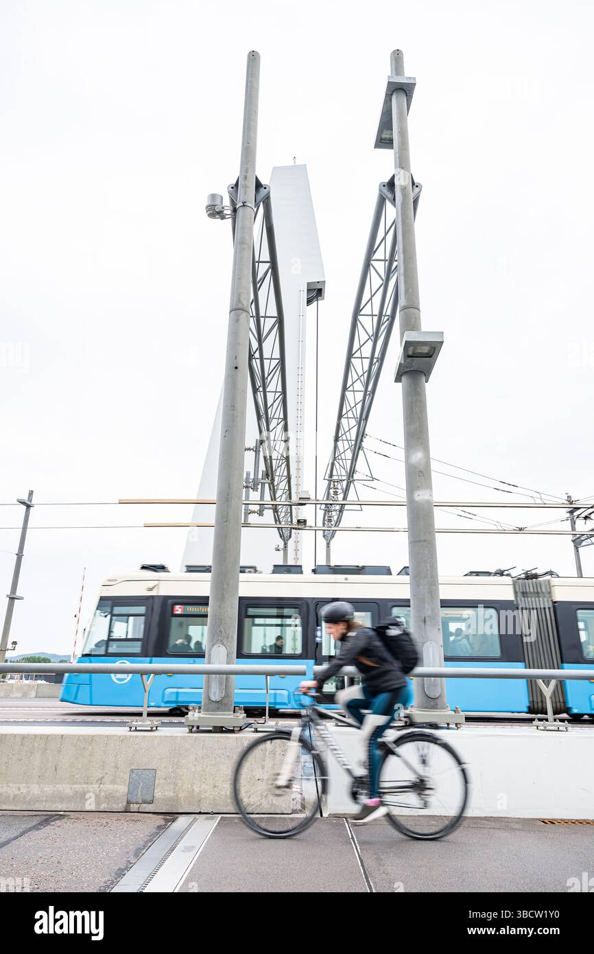 Hisingsbron Bridge - Fredrikshamn Gothenburg, Göta älv (Gota River ...