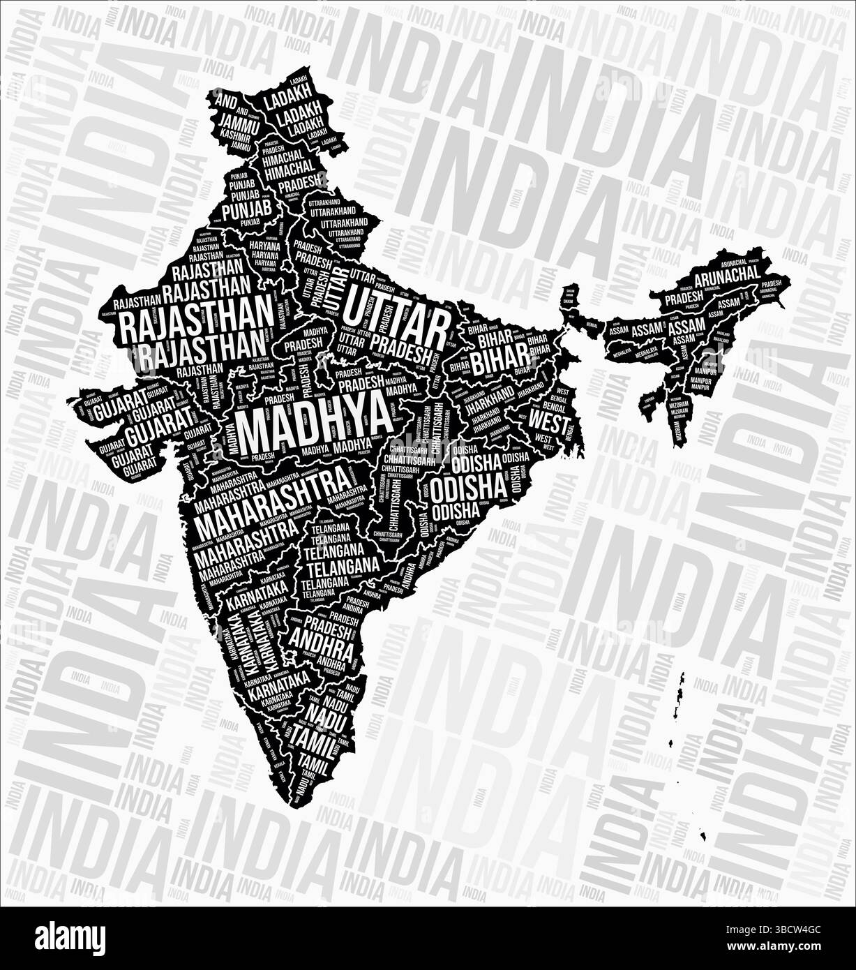 India Political Map India States And Capitals Map State Capitals Of