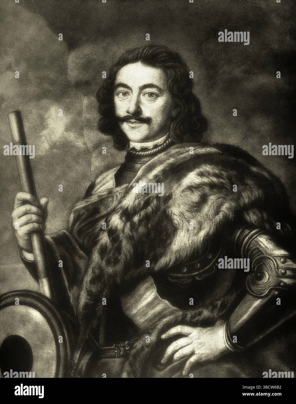Peter I, Peter the Great or Pyotr Alexeyevich Romanov, 1672-1725, Tsar ...
