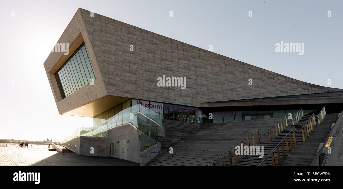 LIVERPOOL, UK - MAY 3, 2025. The exterior of the contemporary ...