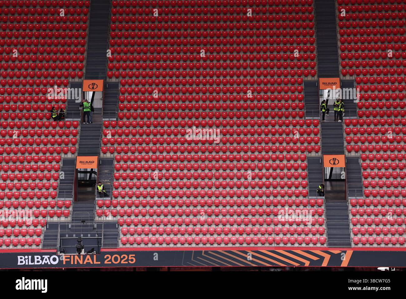 Bilbao, Spain. 21st May, 2025. A general view showing the seating area ...