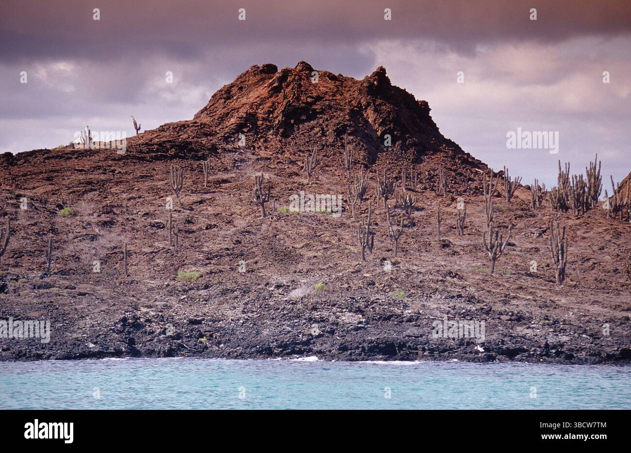 Volcano on Santiago, James Stock Photo - Alamy