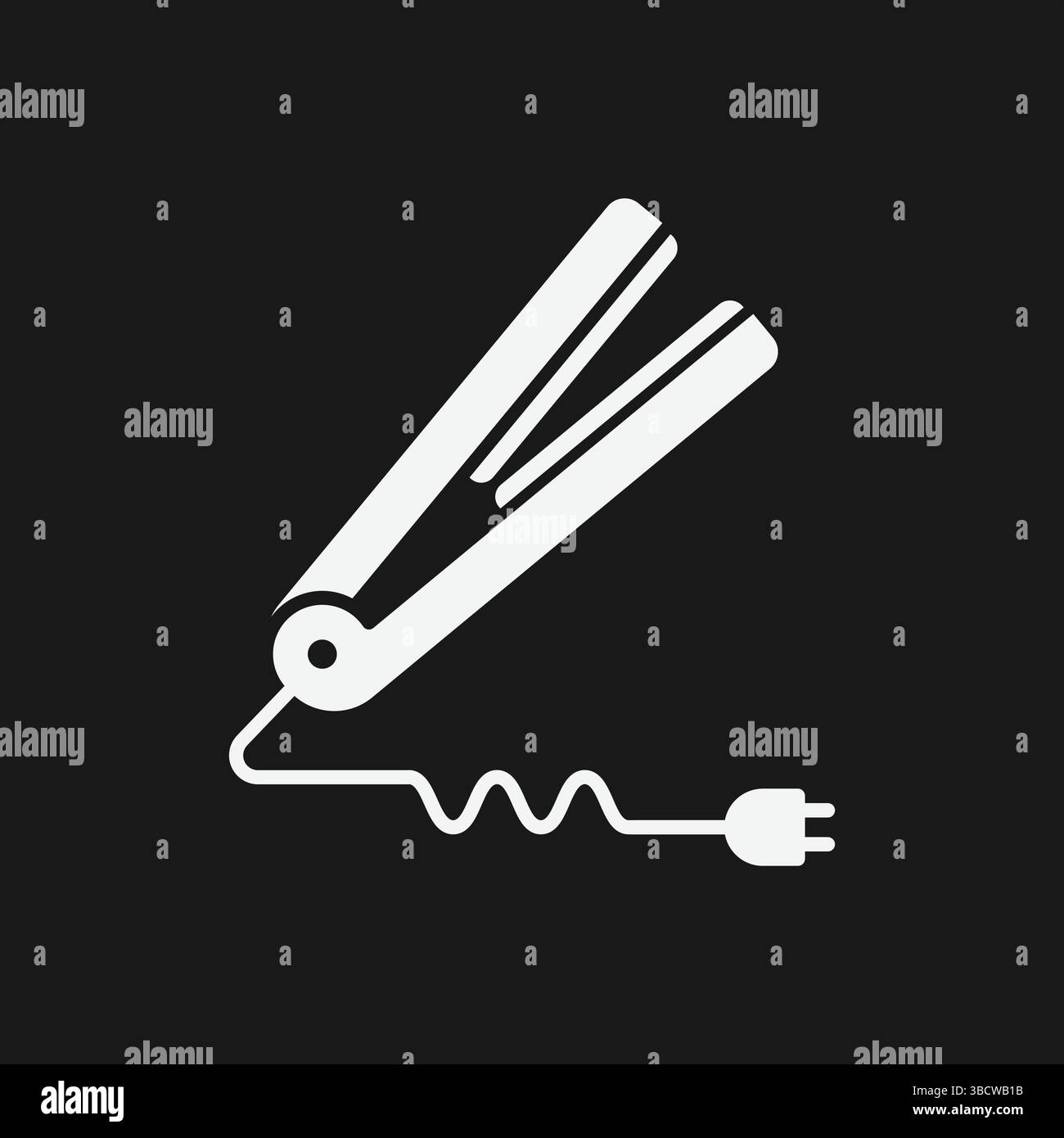 How to control frizz Stock Vector Images - Alamy