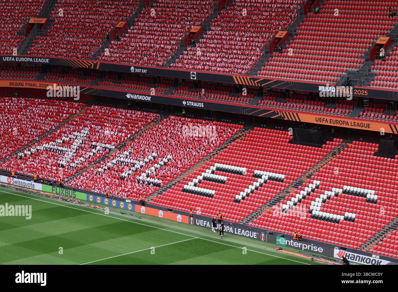 Bilbao, Spain. 21st May, 2025. A general view showing the seating area ...