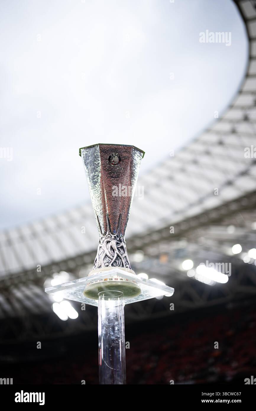 Bilbao, Spain. 21st May, 2025. Euroleague cup view during the UEFA ...